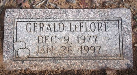 Gerald Ryan Leflore 1977 1997 Find A Grave Memorial