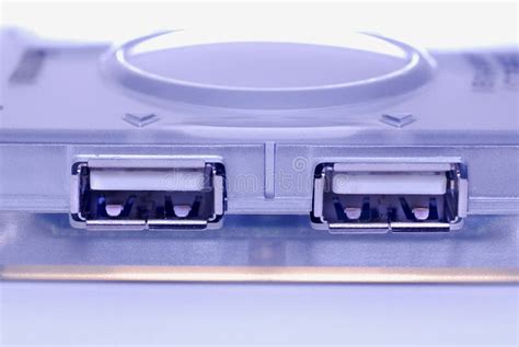 Macro Shot Of A Usb Connector In A Communication Device Stock Photo Image Of Transfer Stroke