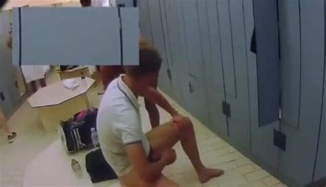 Exhib Hard Cocks In Busy Locker Room