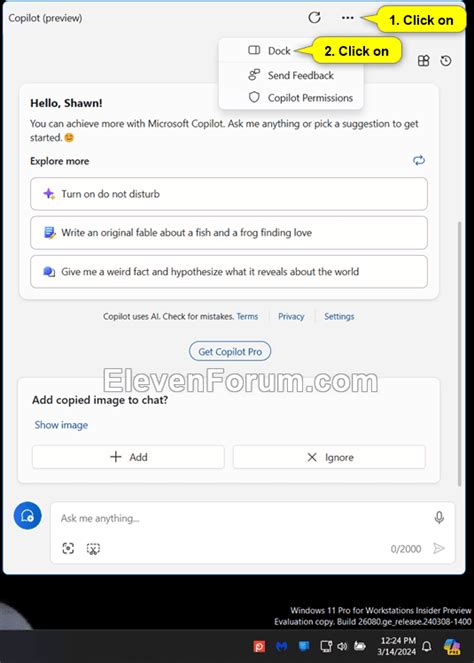 Dock Or Undock Copilot On Desktop In Windows 11 Windows 11 Forum
