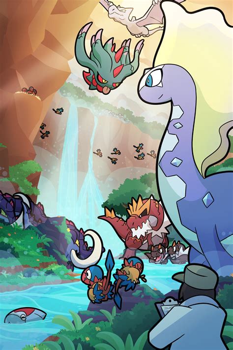 Aerodactyl Archen Archeops Aurorus Dracovish Flutter Mane Great Tusk Rampardos Tyrantrum