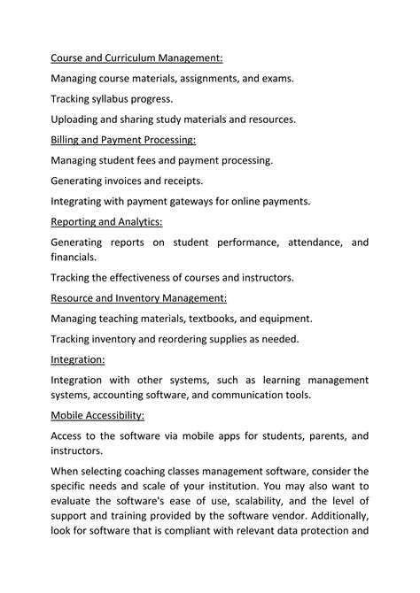 Coaching Classes Management Softwaredocx