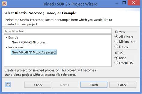 Project Wizard Shows No Examples Nxp Community
