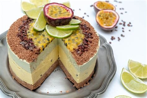 Exotic Passion Fruit And Lime Cake