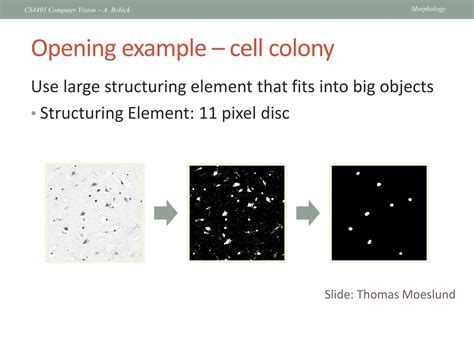 Binary Images And Morphology Computer Vision Pdf