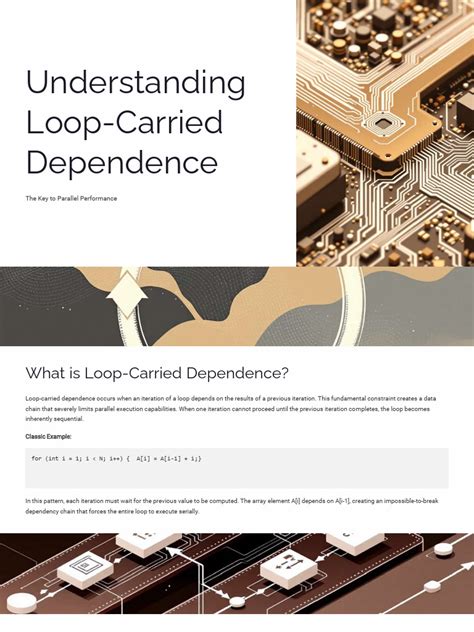 Understanding Loop Carried Dependence Pdf Computer Programming