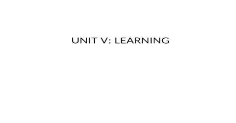 ppt unit v learning learning learning from observation inductive