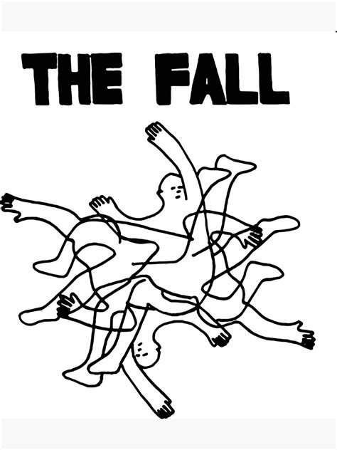 The Fall Band Poster For Sale By Filgriinkys Redbubble