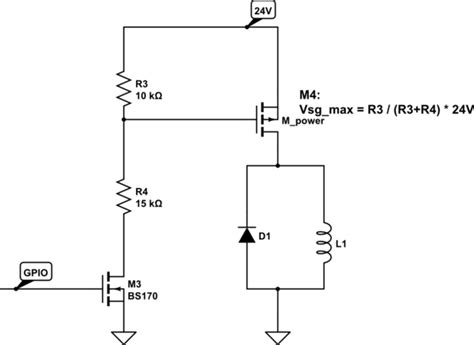 Microcontroller High Side MOSFET Switch And BJT Interface With MCU GPIO Electrical