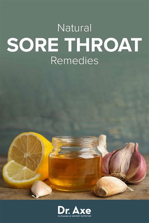 12 Natural Sore Throat Remedies For Fast Relief Dr Axe
