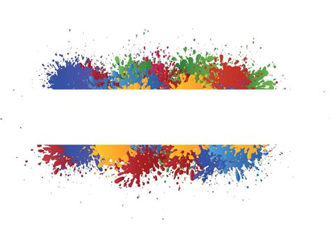 Splatter Color Background Illustration Vector Design 14003659 Vector