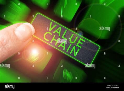 Inspiration Showing Sign Value Chain Business Approach Business