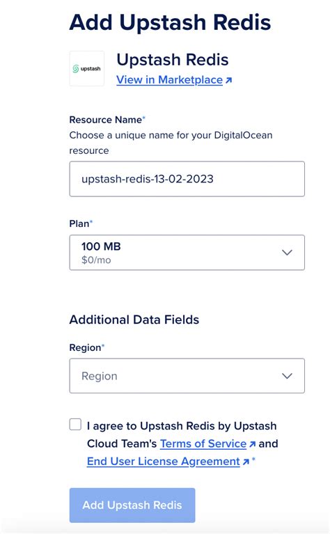 Digitalocean Upstash Documentation