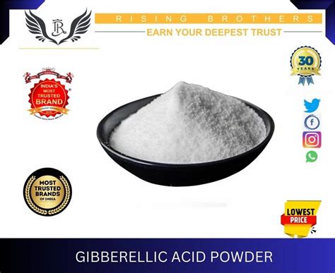 0 186 S P Gibberellic Acid Powder 5 Kg Bag At ₹ 20 Litre In Indore