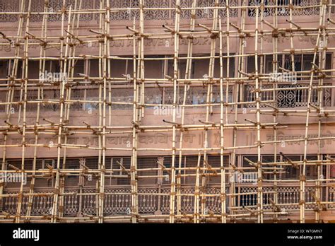 Bamboo Used As Scaffolding At Tristan Wilkin Blog