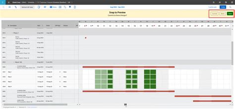 Ineight Schedule Release Notes