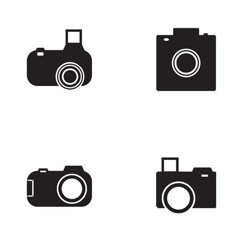 Camera Icon Vector Logo Photography Icons Set Security Camera Icon Photo And Video Icon