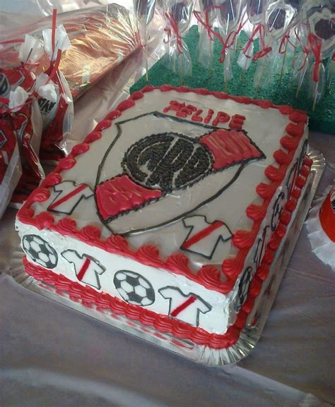 Torta De Cumpleaños River Plate Tortas Con Fotos Decorar Tortas