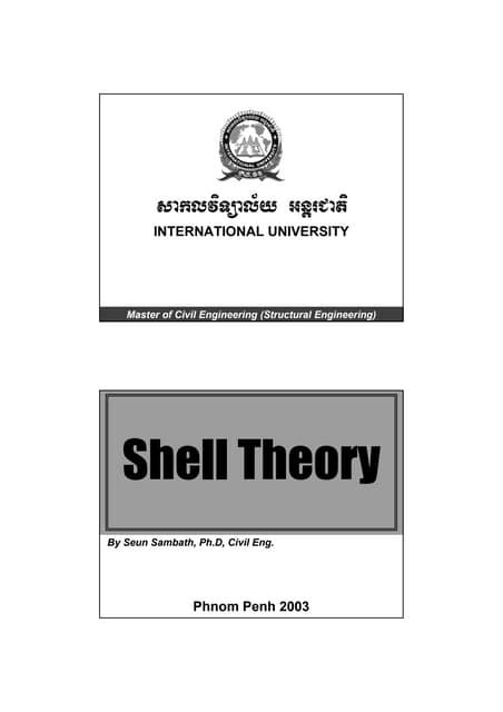 Shell Theory Pdf