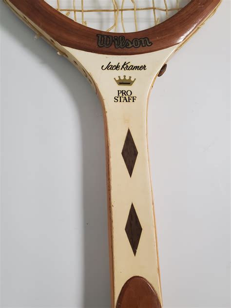 Vintage 1950s Wilson Jack Kramer Pro Staff Wood Tennis Racquet Professional Etsy