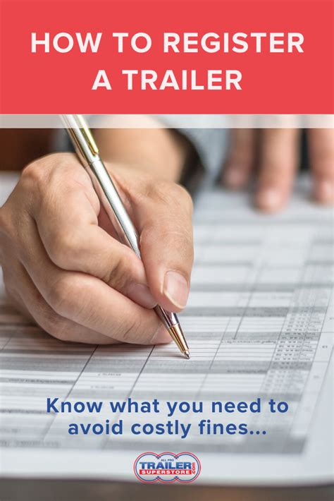 How To Register A Trailer All Pro Trailer Superstore Blog Trailer