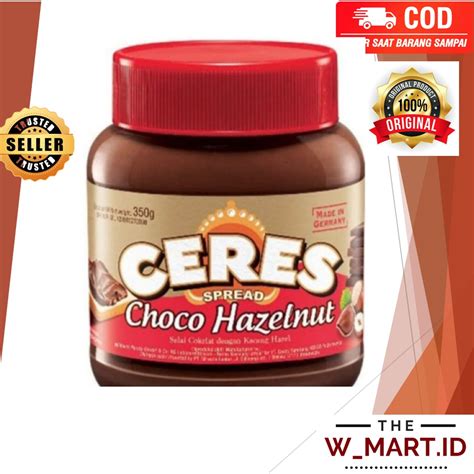 Jual Ceres Choco Hazelnut Selai Ceres Coklat Spread 180 Gr Shopee Indonesia