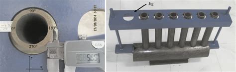 The Measurement Of Distortion Using Standard Jig During Tube To Pipe