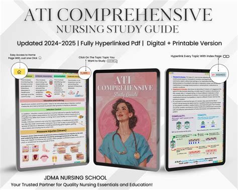 Ati Comprehensive Bundle Hyperlinked Ultimate Study Guide Ati Exam