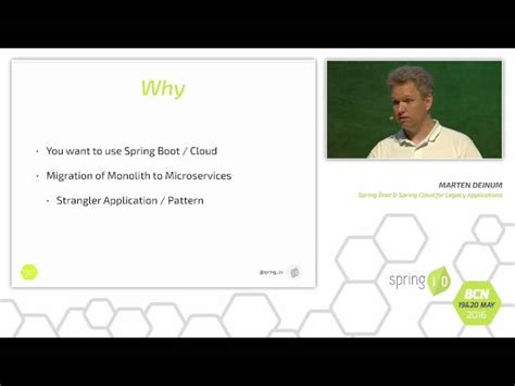 Spring Io Talk Spring Boot And Cloud For Legacy Applications From