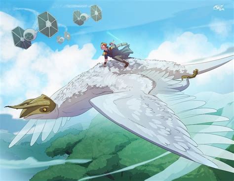 Cal And Bd 1 Riding The Shyyyo Bird By Mikabear1 On Deviantart Star