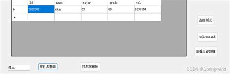 【c】如何使用c与sql Server数据库进行交互c连接sql Server 查询数据 Csdn博客