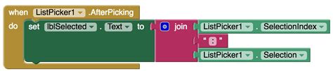 Aligning The Text That Appears In Listpicker App Inventor 2
