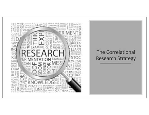 chapter 12 correlation the correlational research strategy