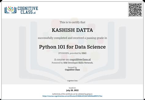 IBM PY EN Certificate Cognitive Class