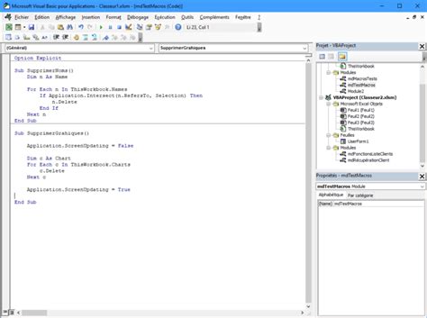 Modifier Les Macros Excel Vba Automate Excel