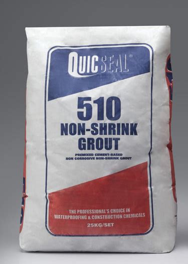 Quicseal 510 Nonshrink Grout Acelink