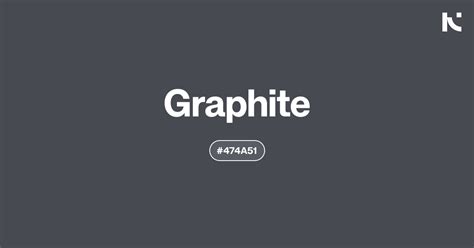 Graphite Color Meaning Hex Code Palettes Images