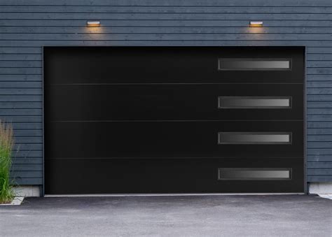 Bel Air Flush Panel Smooth Contemporary Insulated Steel Modern Garag