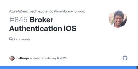 Broker Authentication Ios · Issue 845 · Azureadmicrosoft