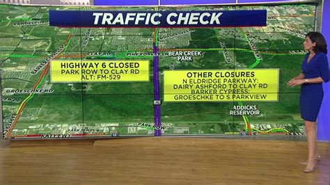 Weekend Traffic Check And Road Closures Abc13 Houston