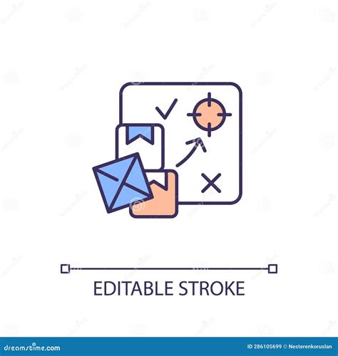 Customizable Optimization Algorithms Linear Icon Stock Illustration Illustration Of Line