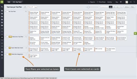 Test Cases And Test Plans Creation Targetprocess Visual Management Software