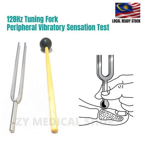 Medical Tuning Fork 128 Hz 512 Hz For Neurological Examination Weber Test Rinne Test Vibratory