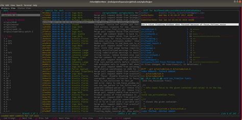 grv is a terminal interface for viewing git repositories interface