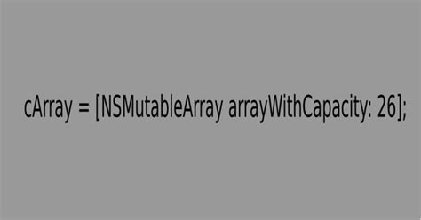 程式語言教學誌 FB YouTube PYDOING Objective C 入門指南 NSMutableArray