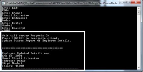 MSMQ In WCF Two Way Communication Between Client And Server Part II
