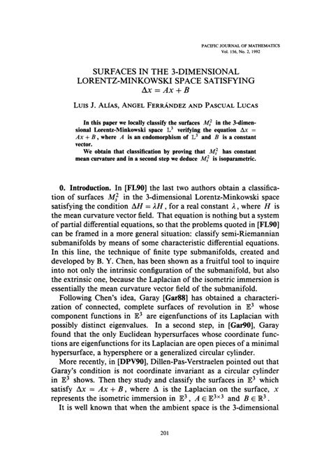 Pdf Surfaces In The 3 Dimensional Lorentz Minkowski Space