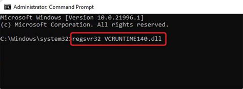how to fix vcruntime140 dll not found error