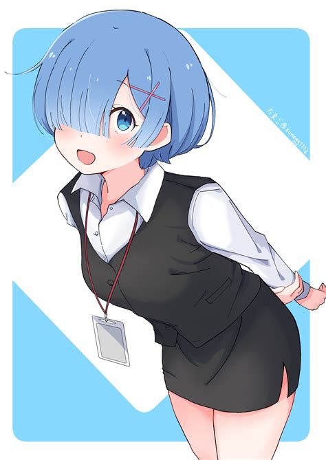 Rem Re Zero Kara Hajimeru Isekai Seikatsu Drawn By Sunegg Danbooru