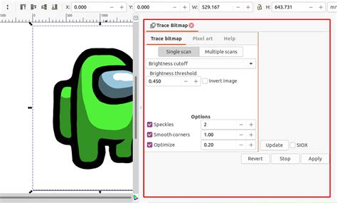 How To Convert PNG To SVG In Inkscape